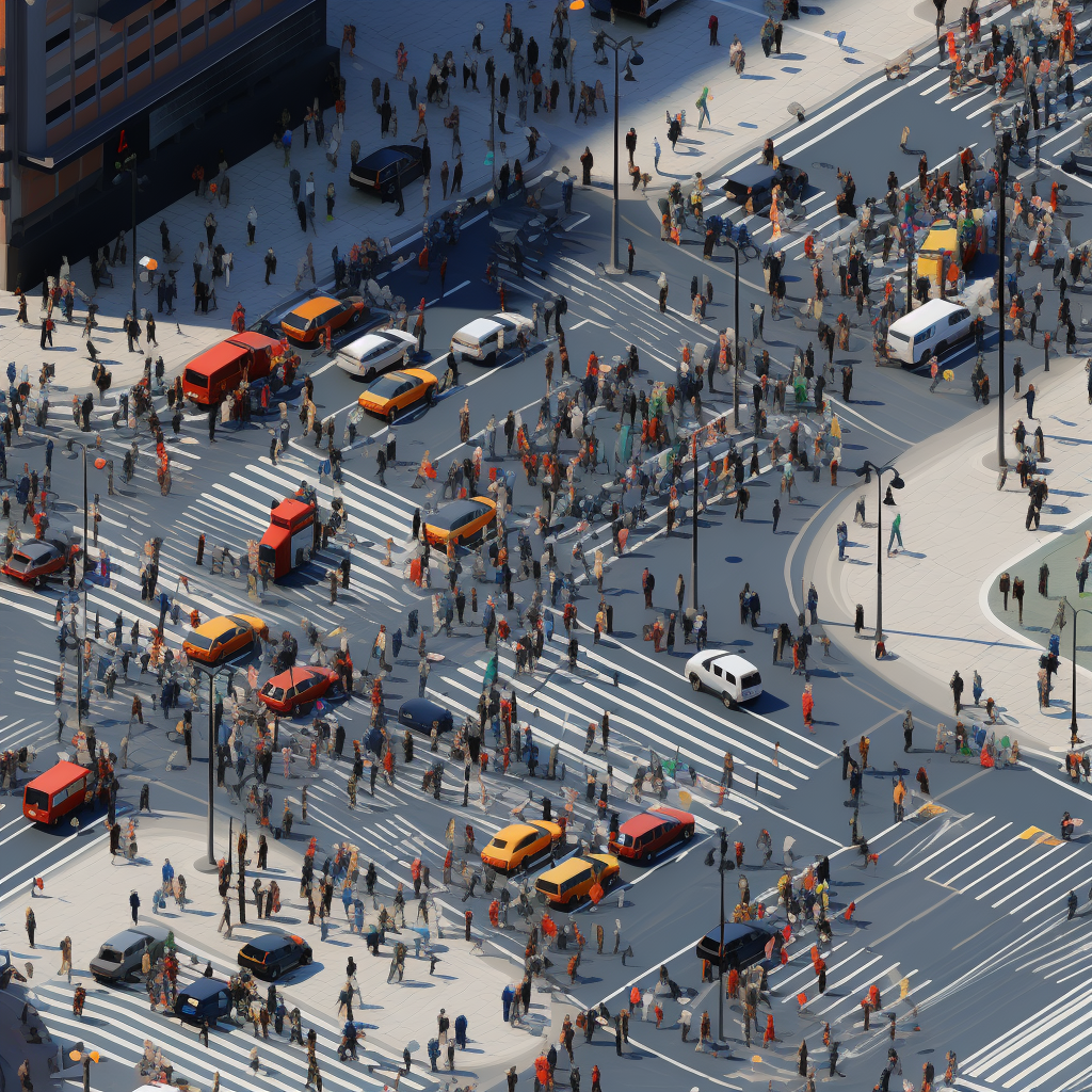 Pedestrian & Crowd Modelling - Vertex Pavilions